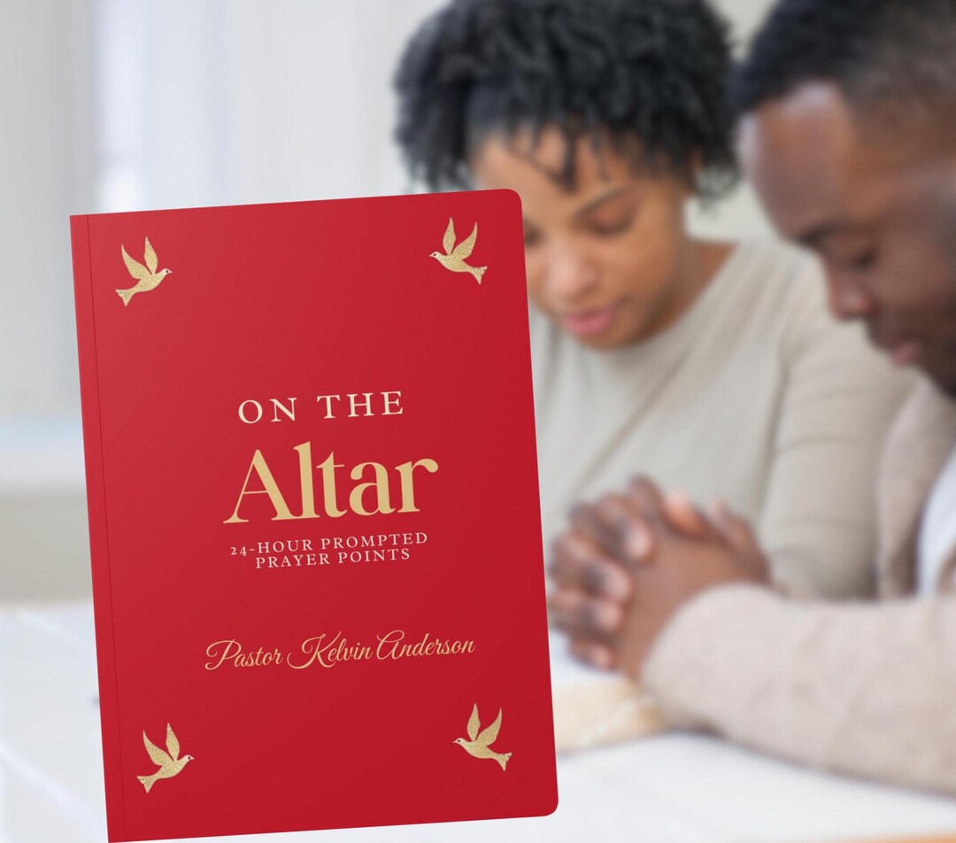 Personalized on the Altar Red Journal Pastor's Guided Prayer Reflection ...