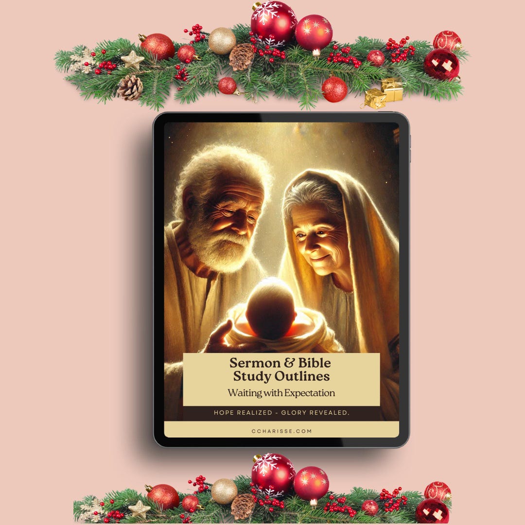 Waiting With Expectation Sermon & Bible Study December Series Advent ...