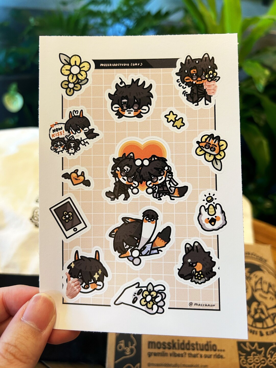ORV | Kim Dokja, Yoo Joonghyuk | Sticker Sheet | 6x4 | Omniscient ...