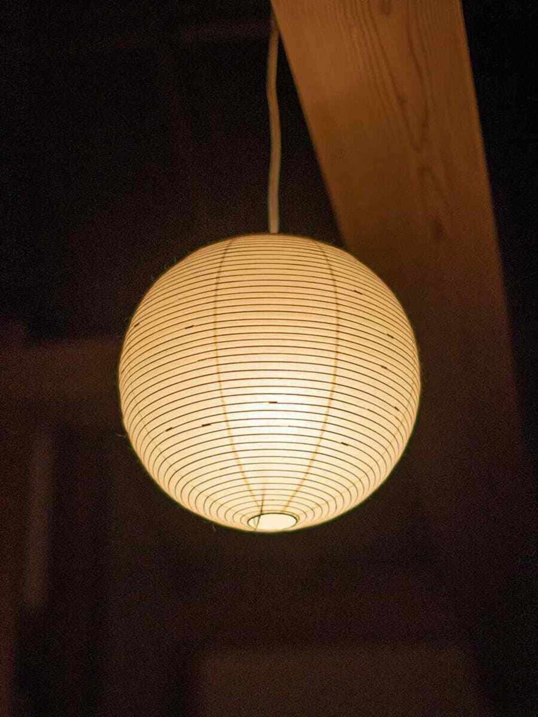 ISAMU NOGUCHI AKARI 30A Pendant Lamp Washi Japanese Light Shade frame ...