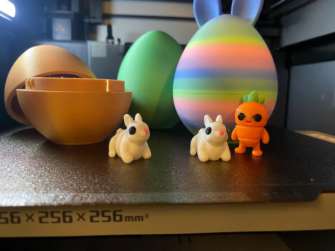 Easter is Here! 3D Printed Easter Eggs! Each Order Comes With 3 Flexi ...