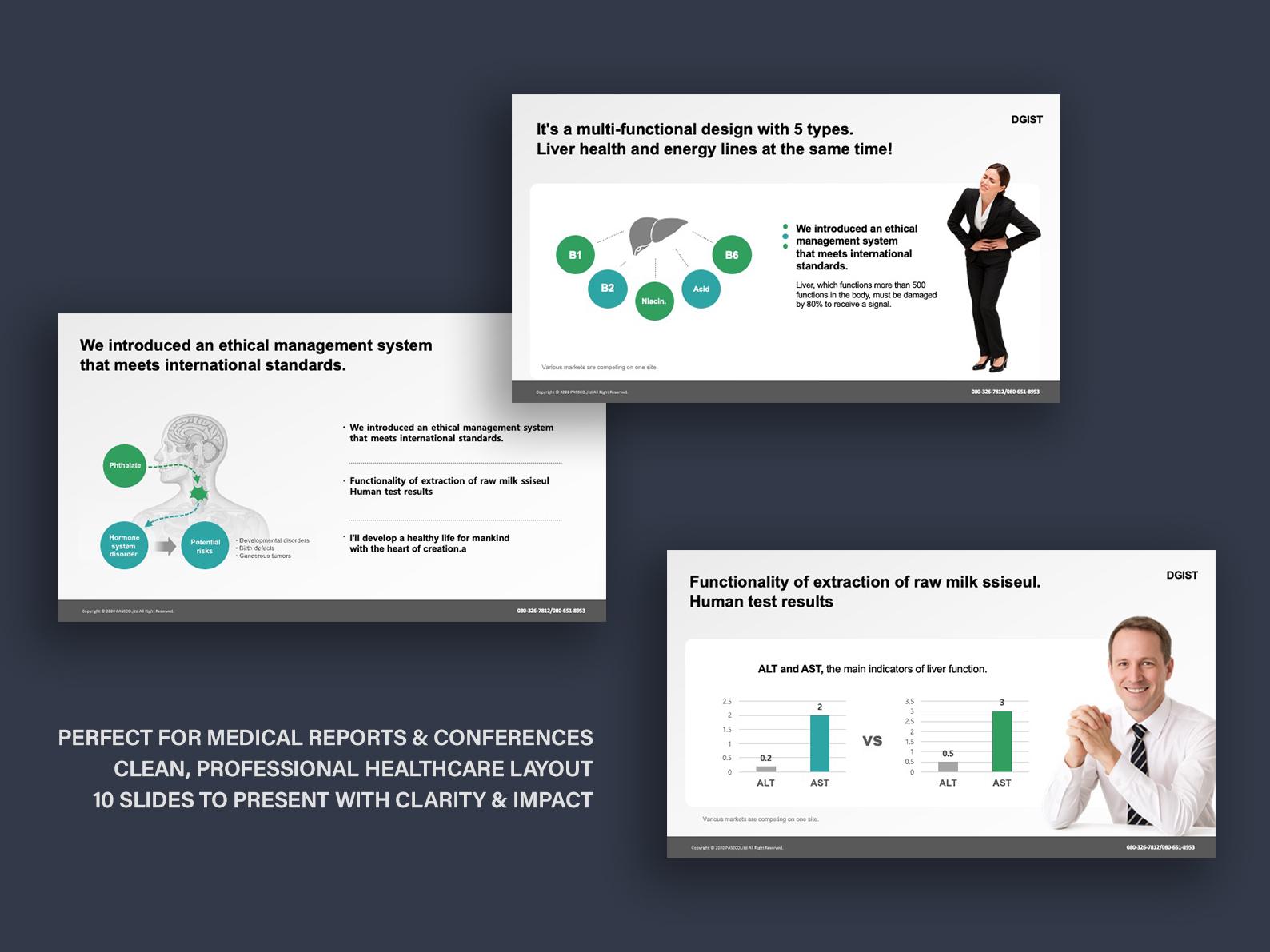 Medical Healthcare & Science Powerpoint Presentation Business | PPT ...