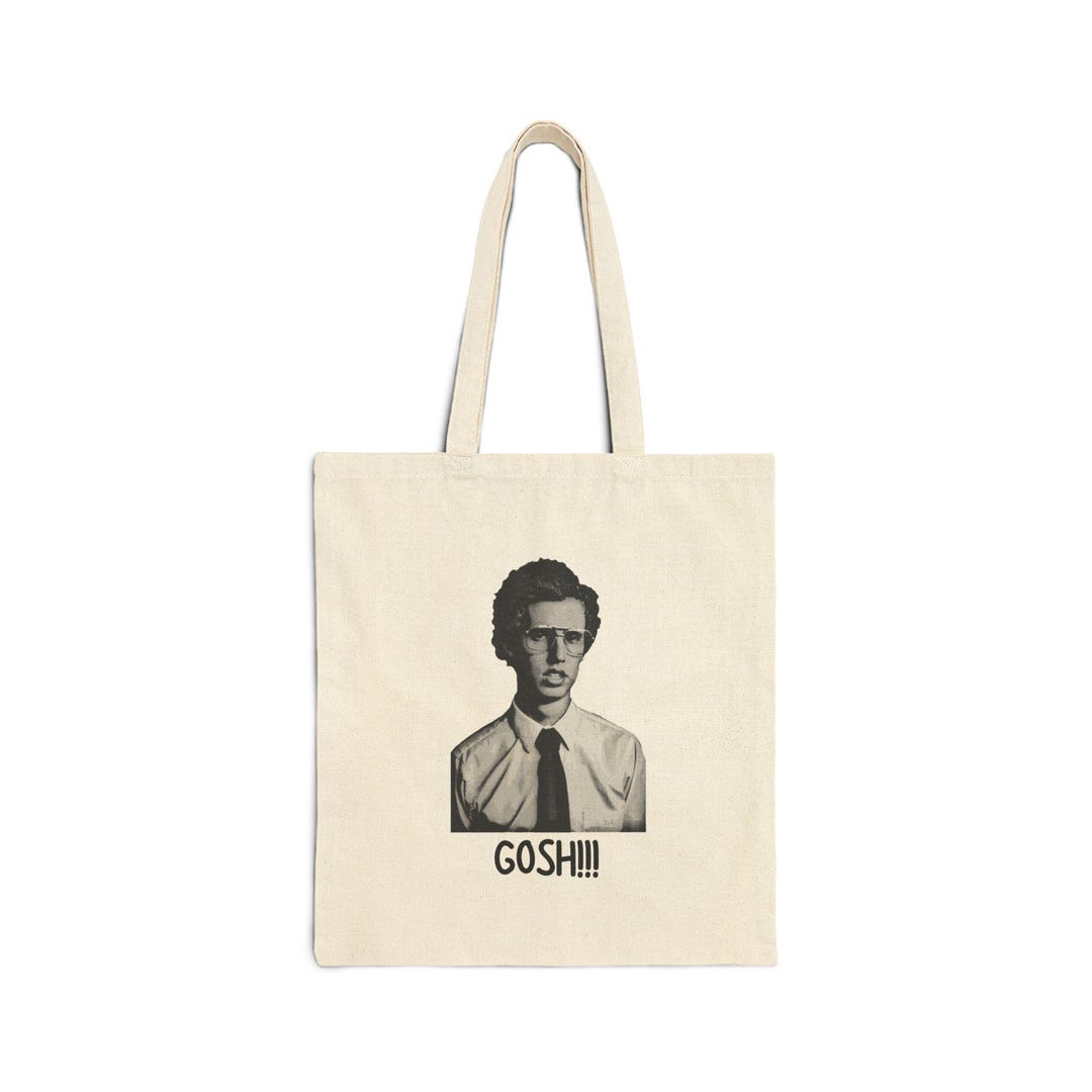 Napoleon Dynamite- GOSH!- Cotton Canvas Tote Bag - Etsy
