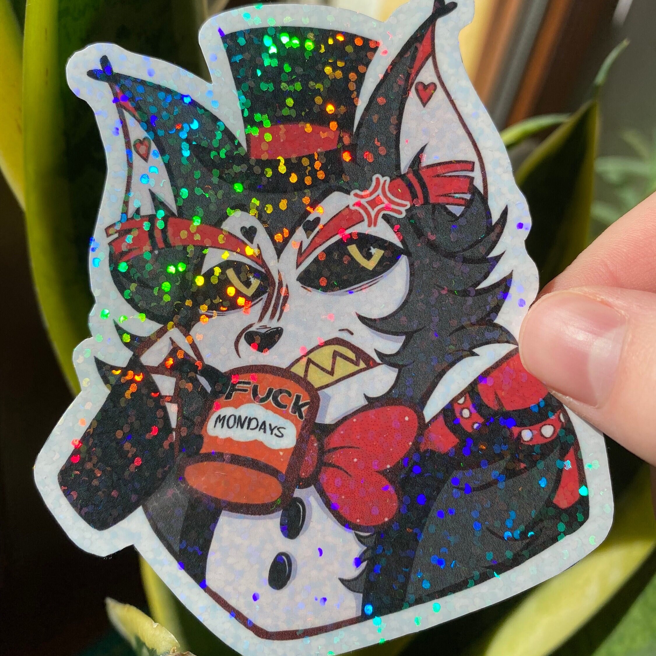 Hazbin Hotel Character Stickers Lucifer, Charlie, Alastor, Angel Dust ...