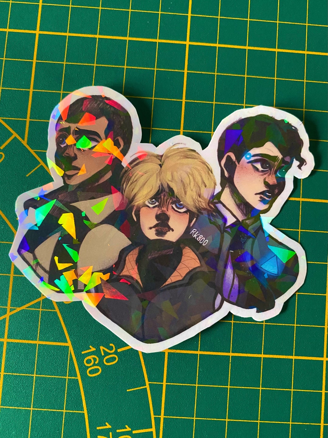 Detroit: Become Human Sticker Connor Markus Kara Vinyl Holographic ...