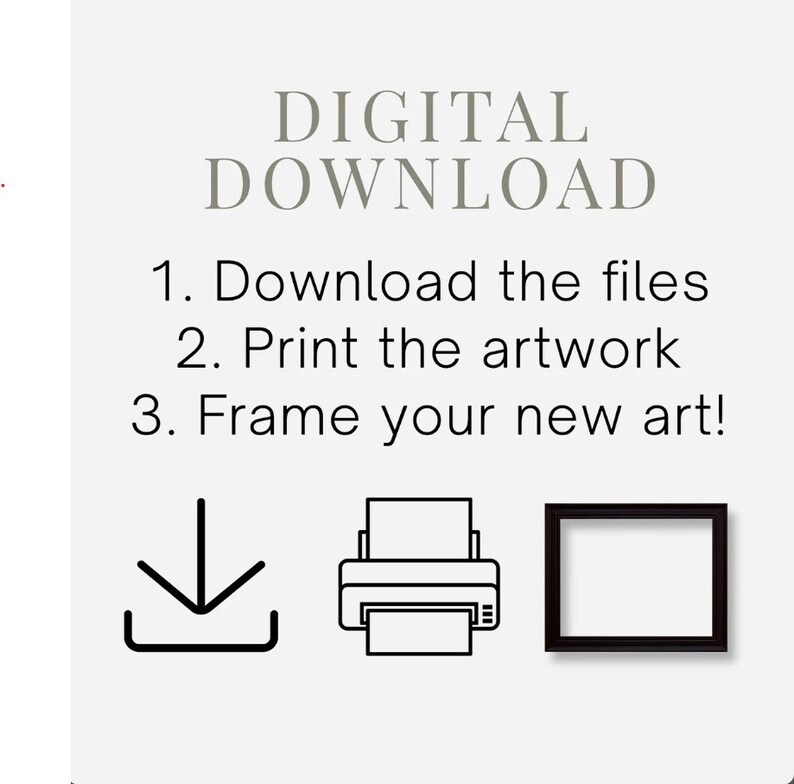 Printable Art of Famous American Painter Instant Download Wall Decor ...