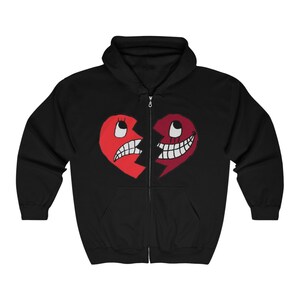 Sappy Smile Sweatshirt Heart Design - Etsy