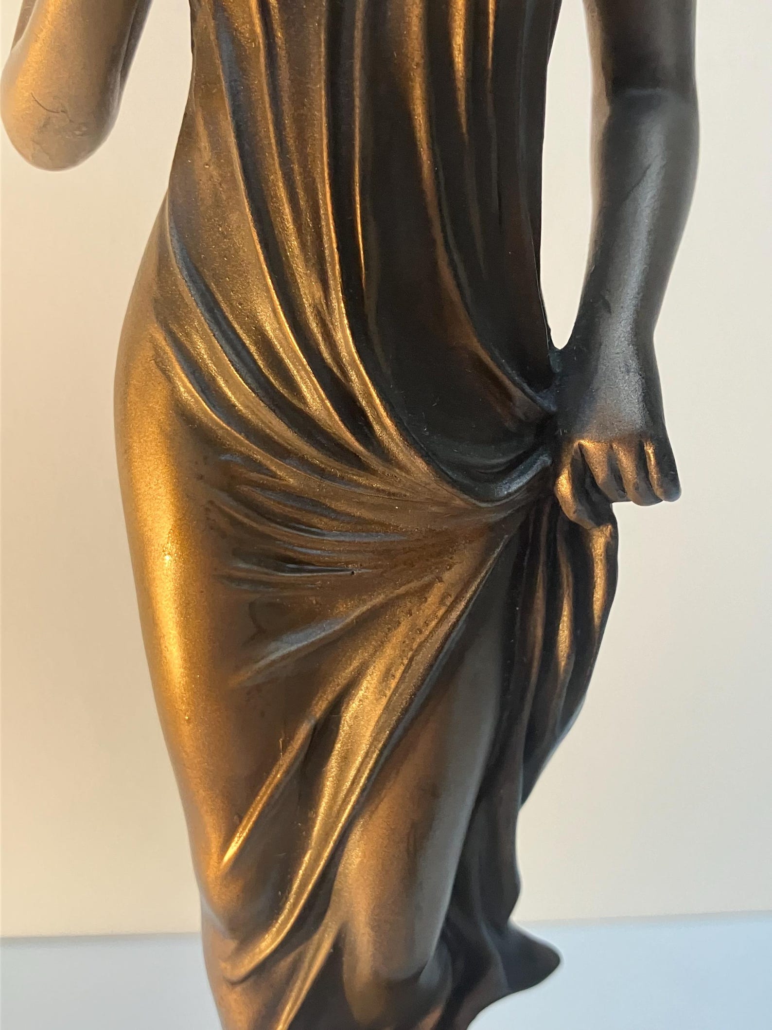 Art Nouveau Deco Sculpture Signed J Tupton not Bronze - Etsy UK