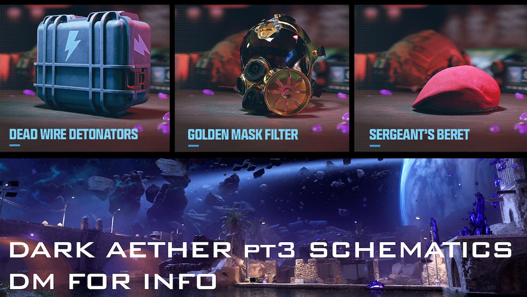 Mw3 Zombie Dark Aether Schematics Pt3 - Etsy