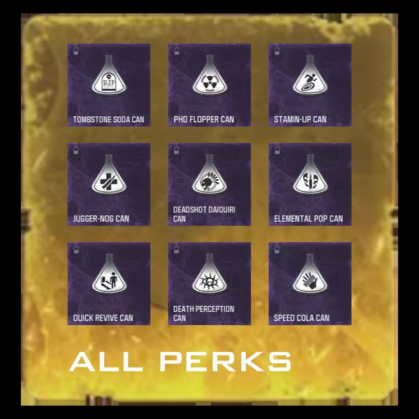 Call of Duty Zombies - Etsy