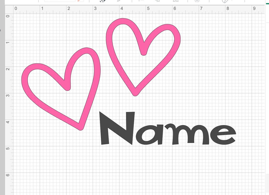Hearts All Over - Doc Band Helmet Stickers - Etsy