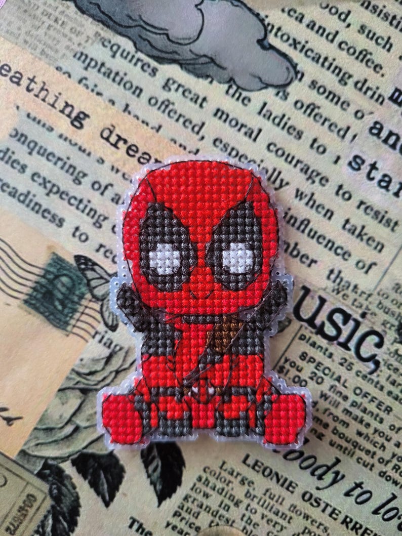 Deadpool & Wolverine PDF Pattern Cross Stitch DMC - Etsy