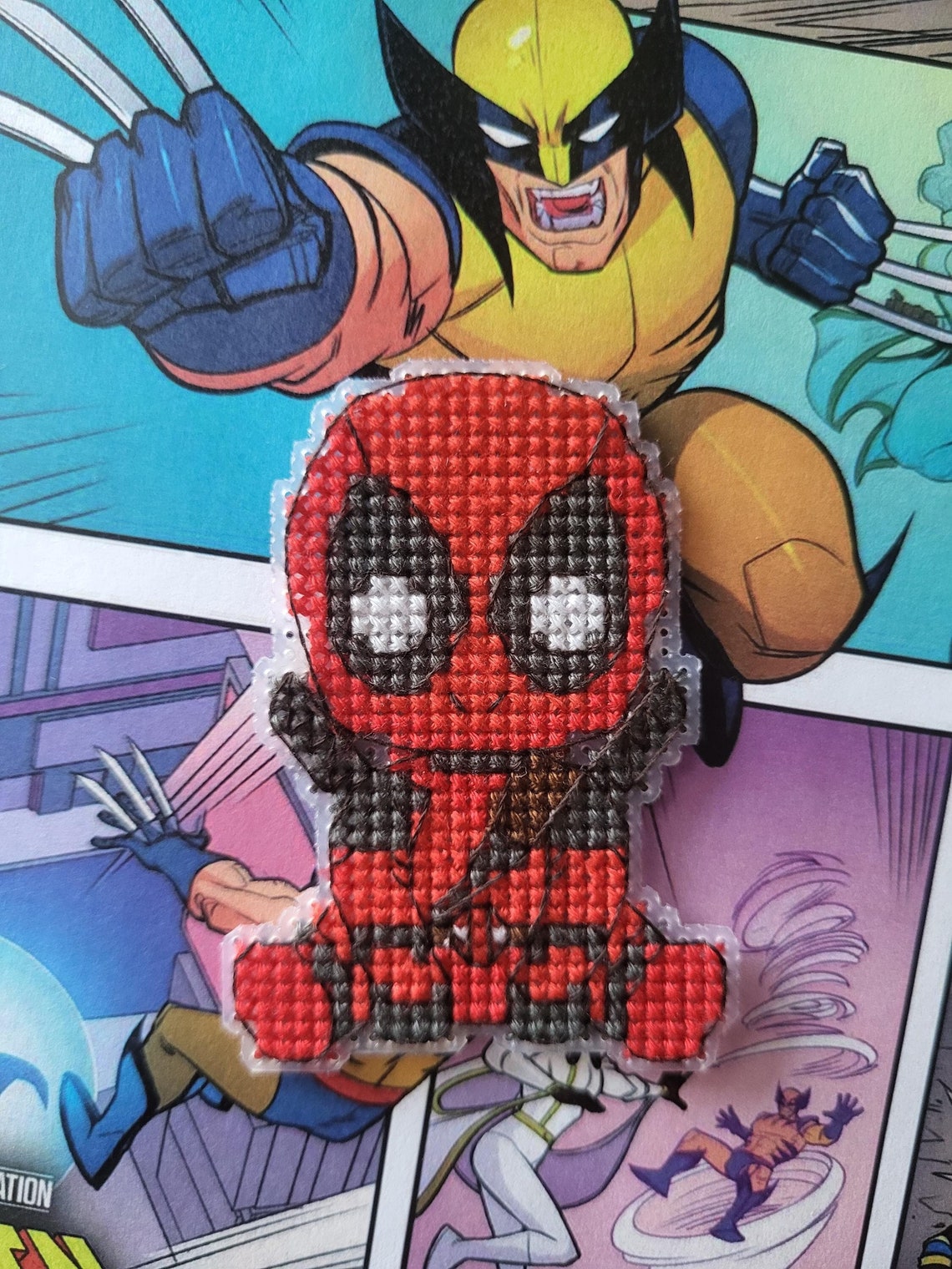 Deadpool & Wolverine PDF Pattern Cross Stitch DMC - Etsy