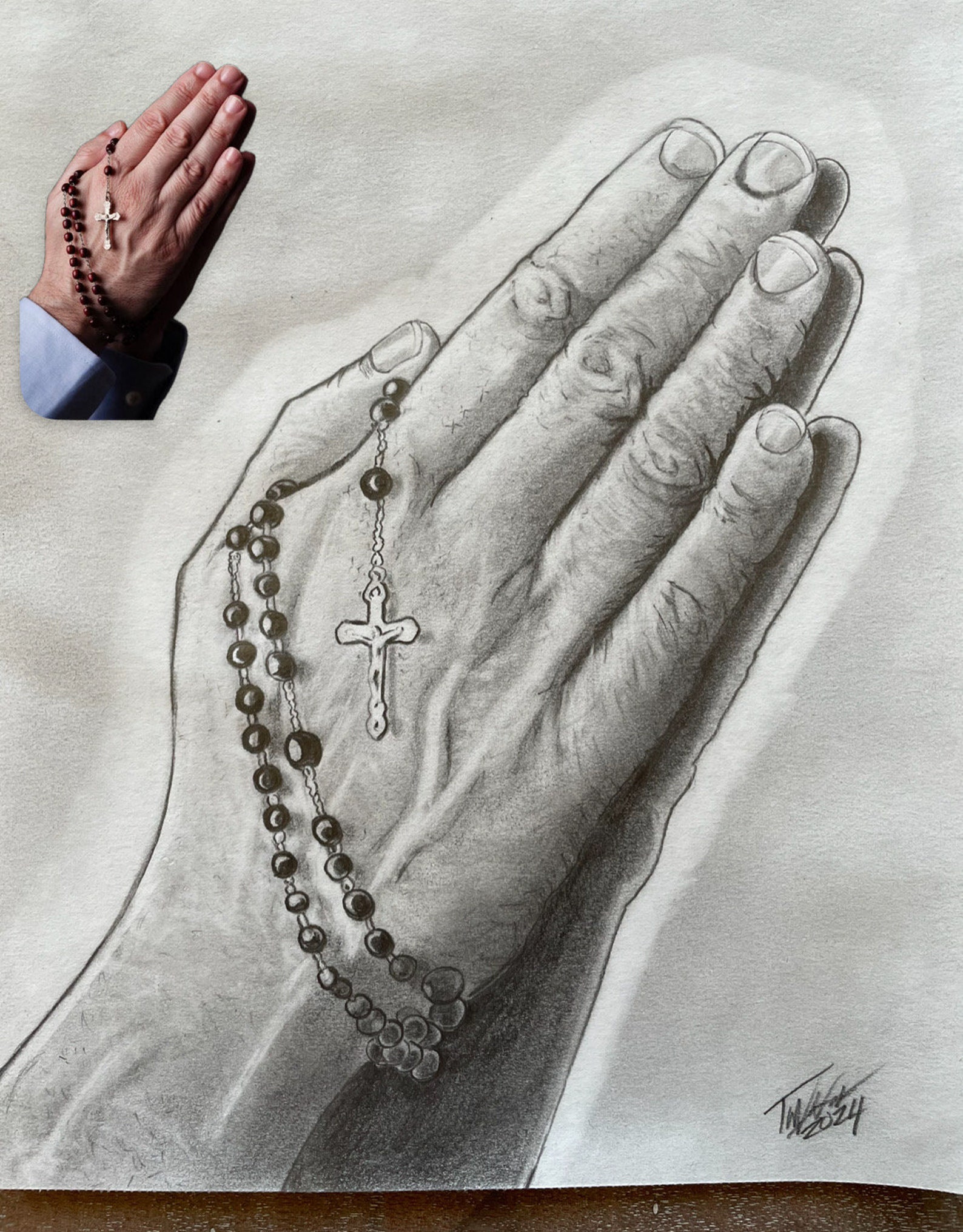 8x10" Custom Hand Drawn Portraits-graphite Drawings From Photos - Etsy