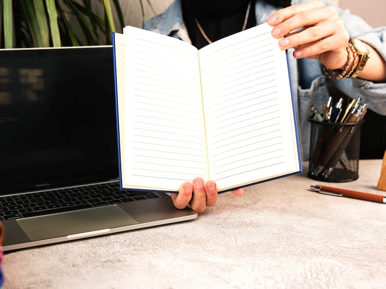 Customized Company Logo Engraved Journal, Personalized Leather Journal ...