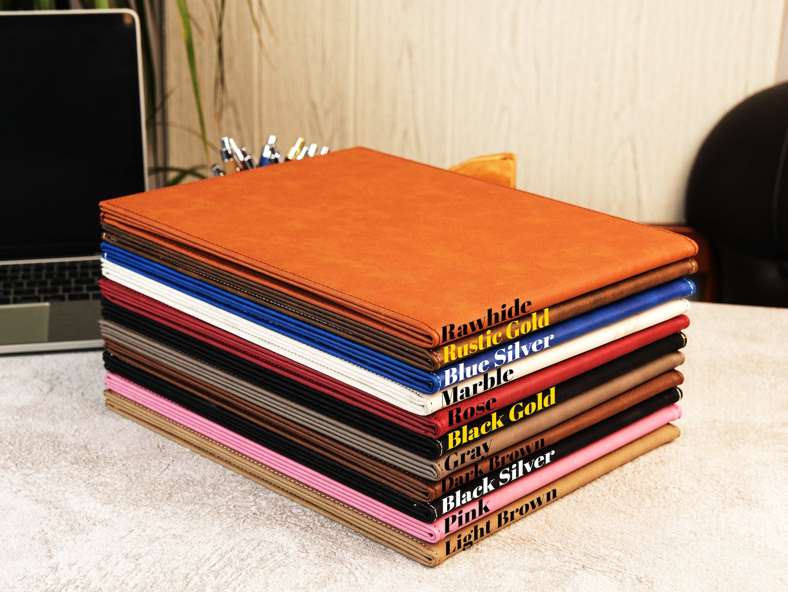 Engraved Leather Certificate Holder, Personalized Diploma Folder ...