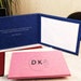 Engraved Leather Certificate Holder, Personalized Diploma Folder ...