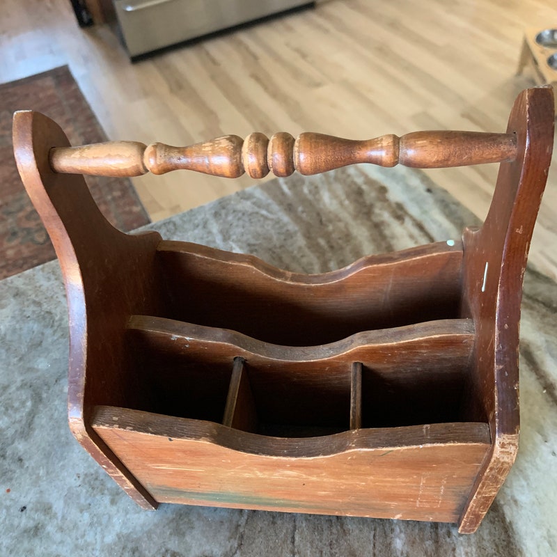 Silverware Caddy - Etsy