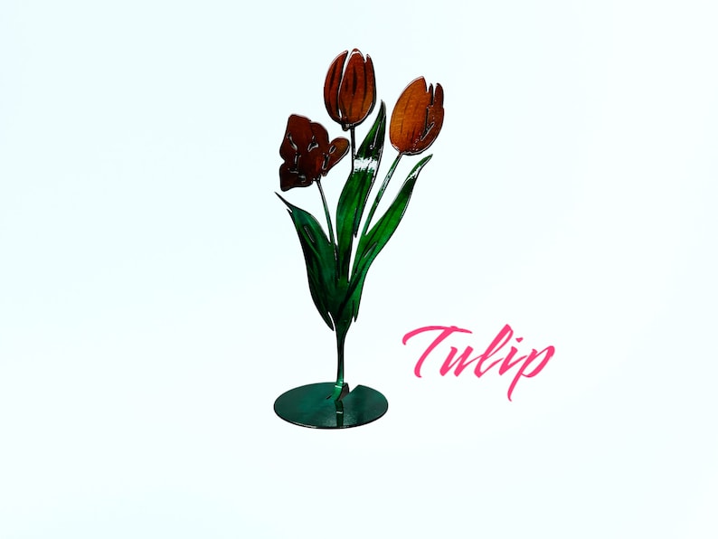 Standing Metal Flowers - Digital Download - Etsy