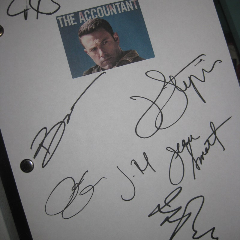 Ben Affleck Autograph - Etsy