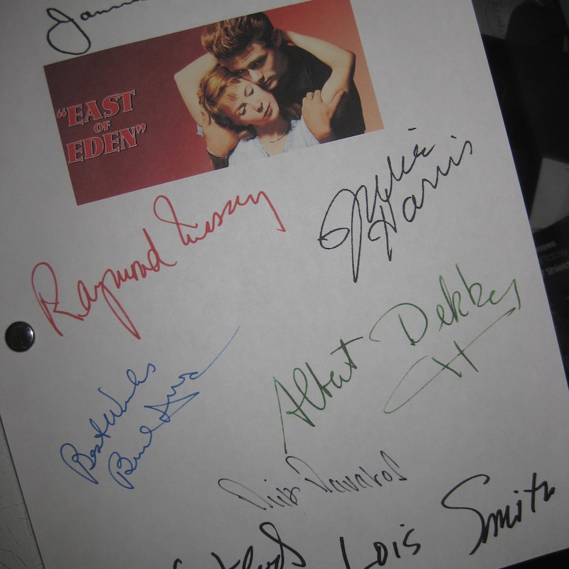 James Dean Autograph - Etsy