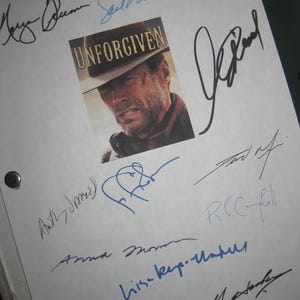 Movies With Morgan Freeman and Clint Eastwood - Etsy
