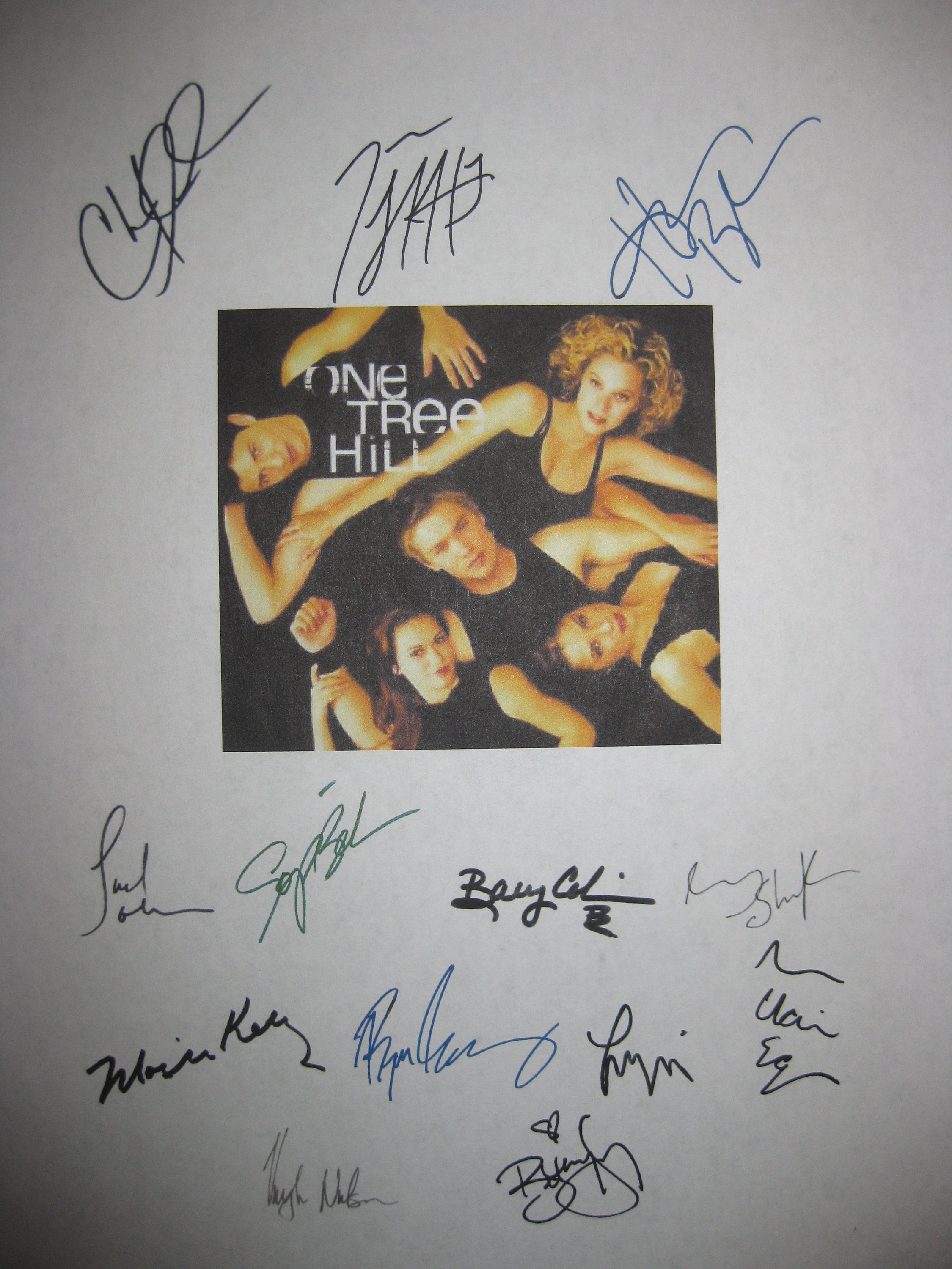 One Tree Hill Signed TV Pilot Script Screenplay X13 Autograph Chad ...