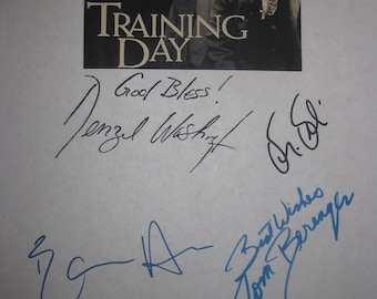 Denzel Washington Autograph - Etsy