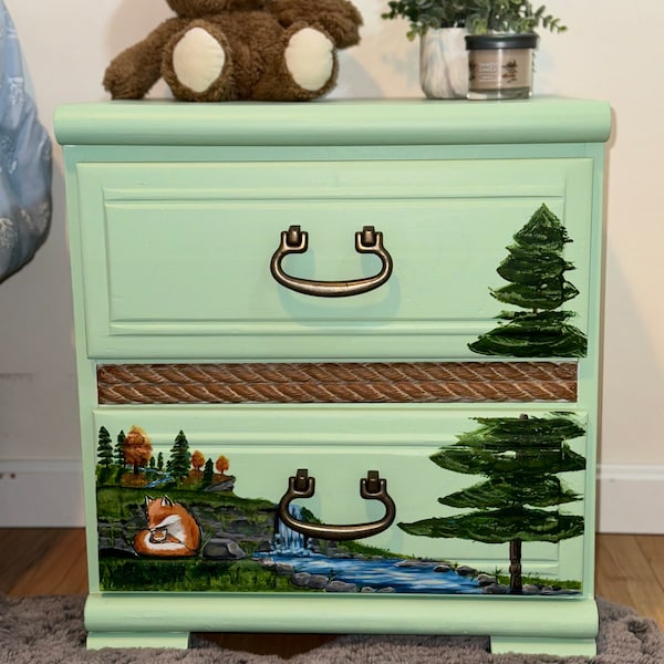 Painted Nightstands - Etsy