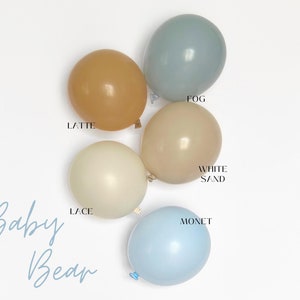 DIY Balloon Garland Kit | Sand, Latte, Fog, Monet Balloon Arch Birthday ...