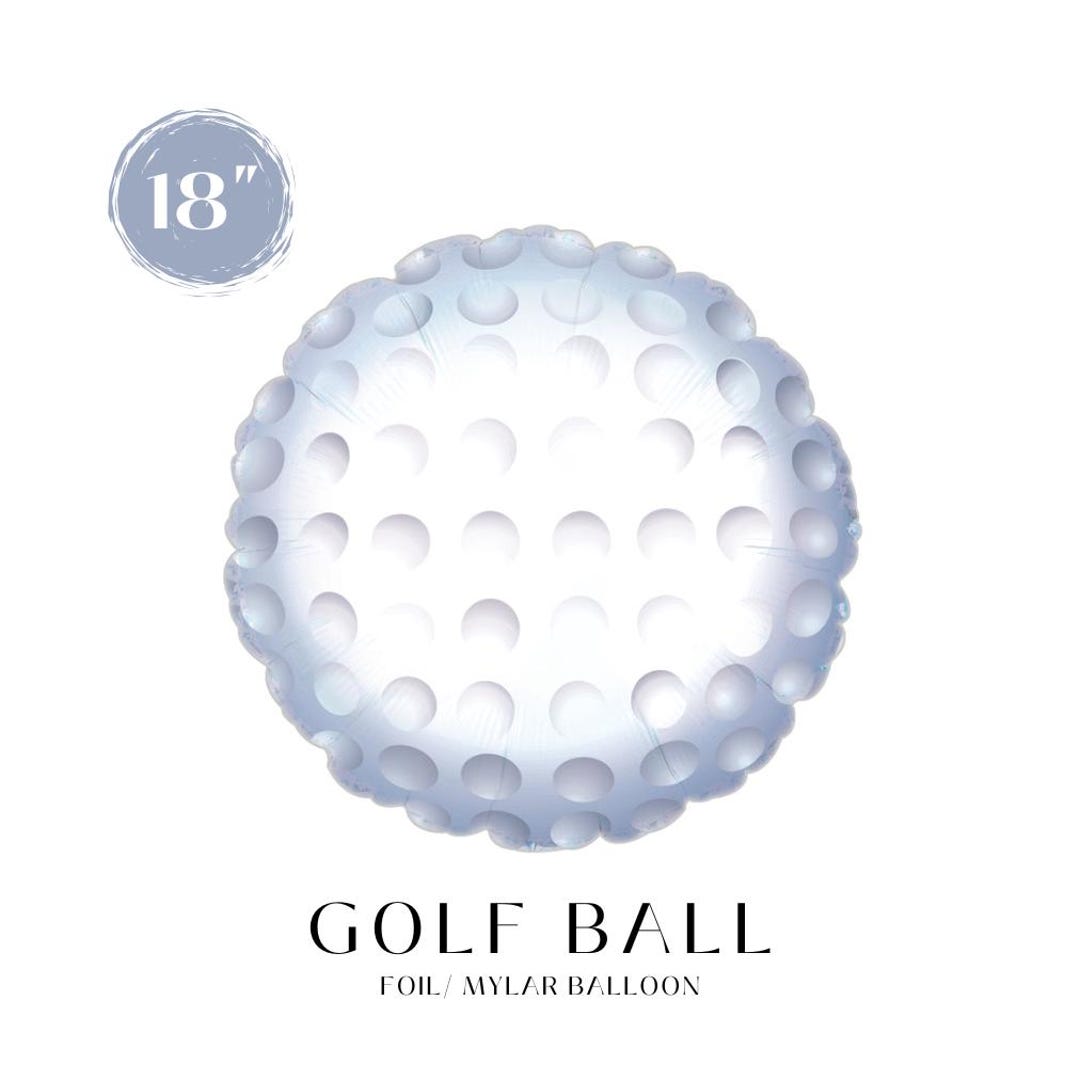 18" Golf Ball - Foil/ Mylar Balloon - Party Supplies Decorations - Etsy