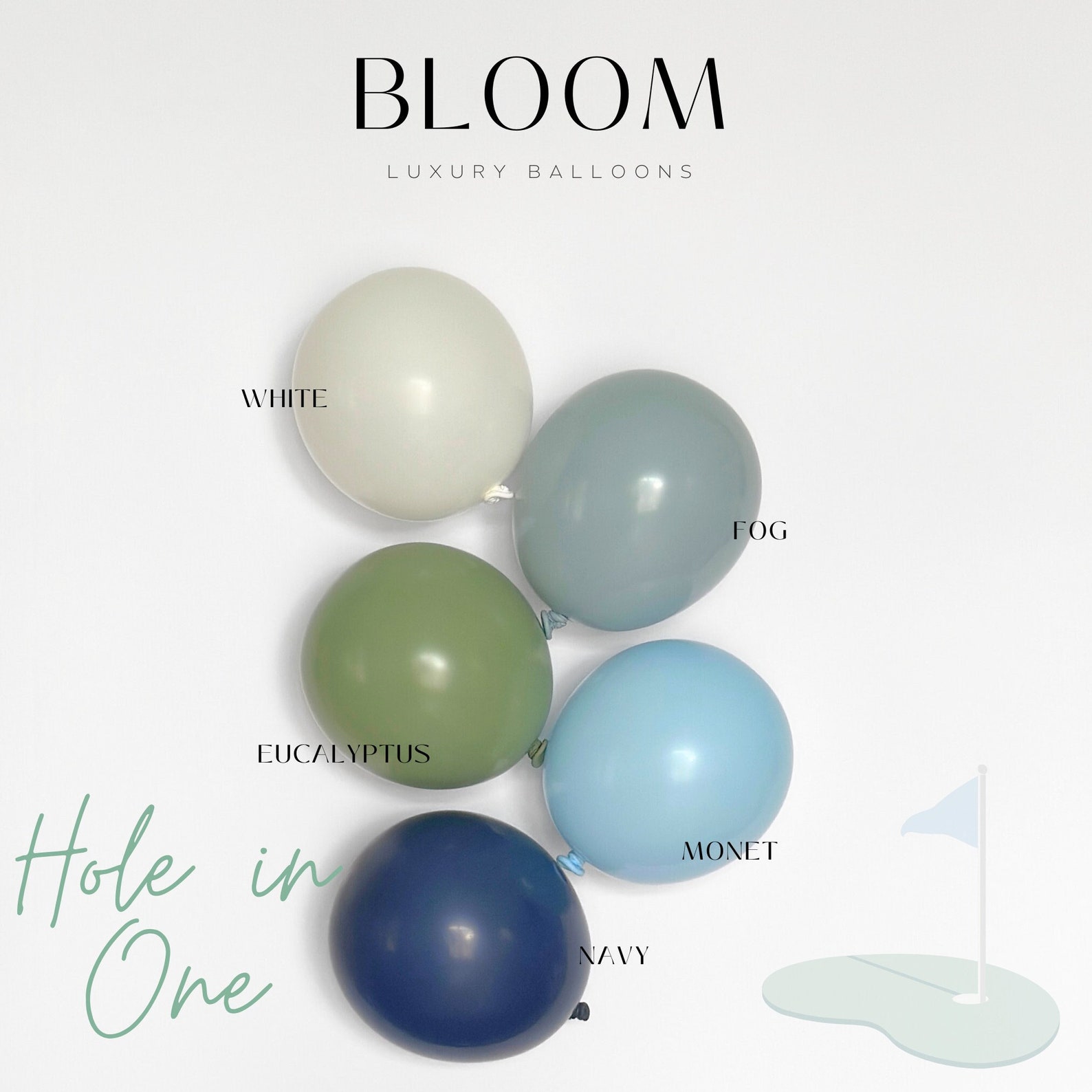 DIY Balloon Garland Kit|white,eucalyptus,fog,monet Balloon Arch ...