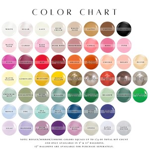 Custom Colors DIY Balloon Garland Kit | Choose Your Colors | Balloon ...