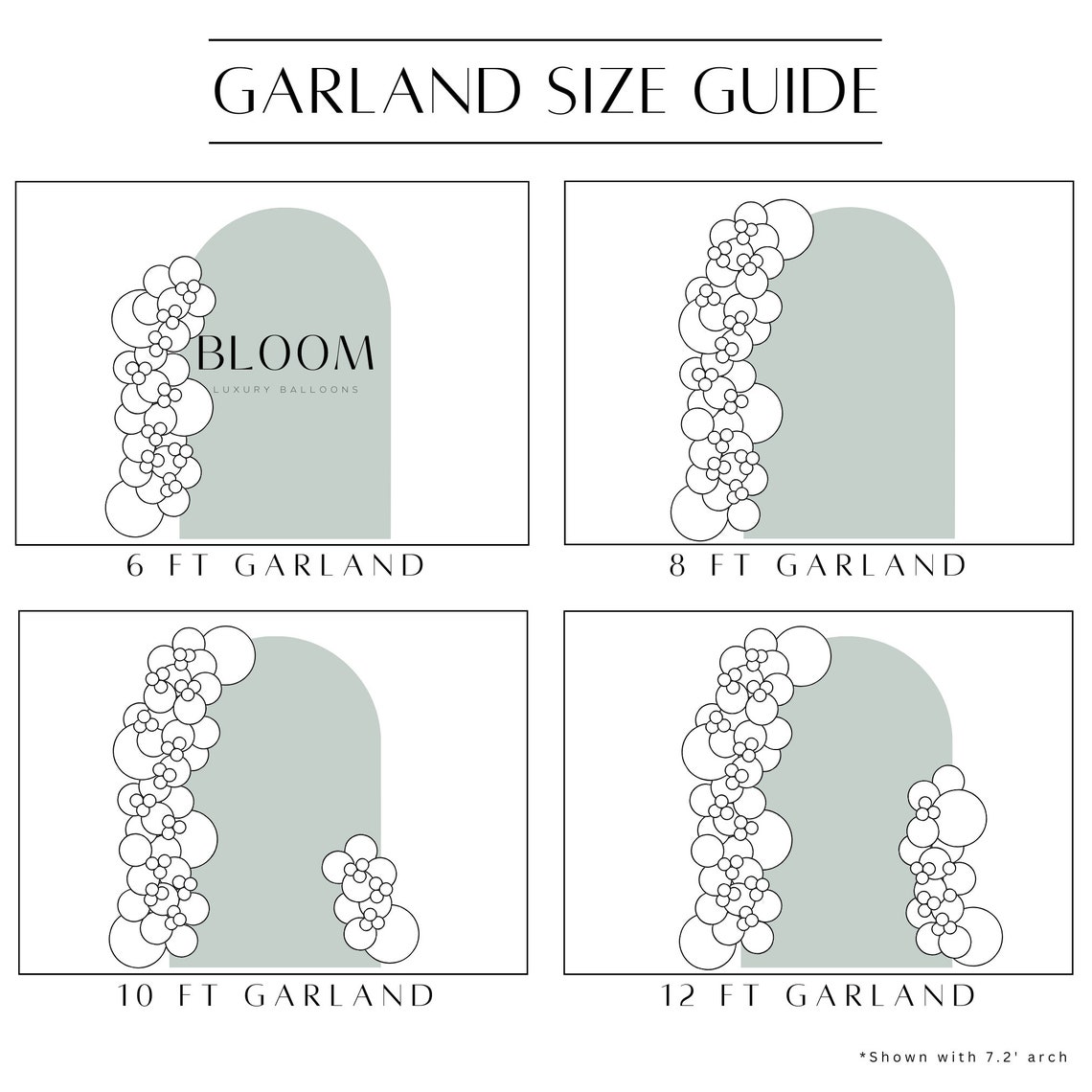 DIY Balloon Garland Kit Sand, Latte, Fog, Monet Balloon Arch Birthday ...