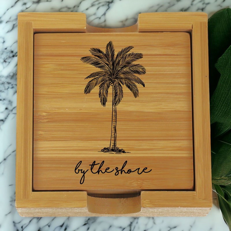Tropical Coasters - Etsy