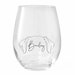 Dog Ear Wine Glasses - Etsy
