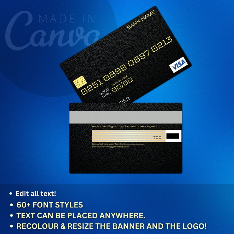 VISA BLACK CARD | Coloured | Payment Card | Gold Card | Credit Card ...