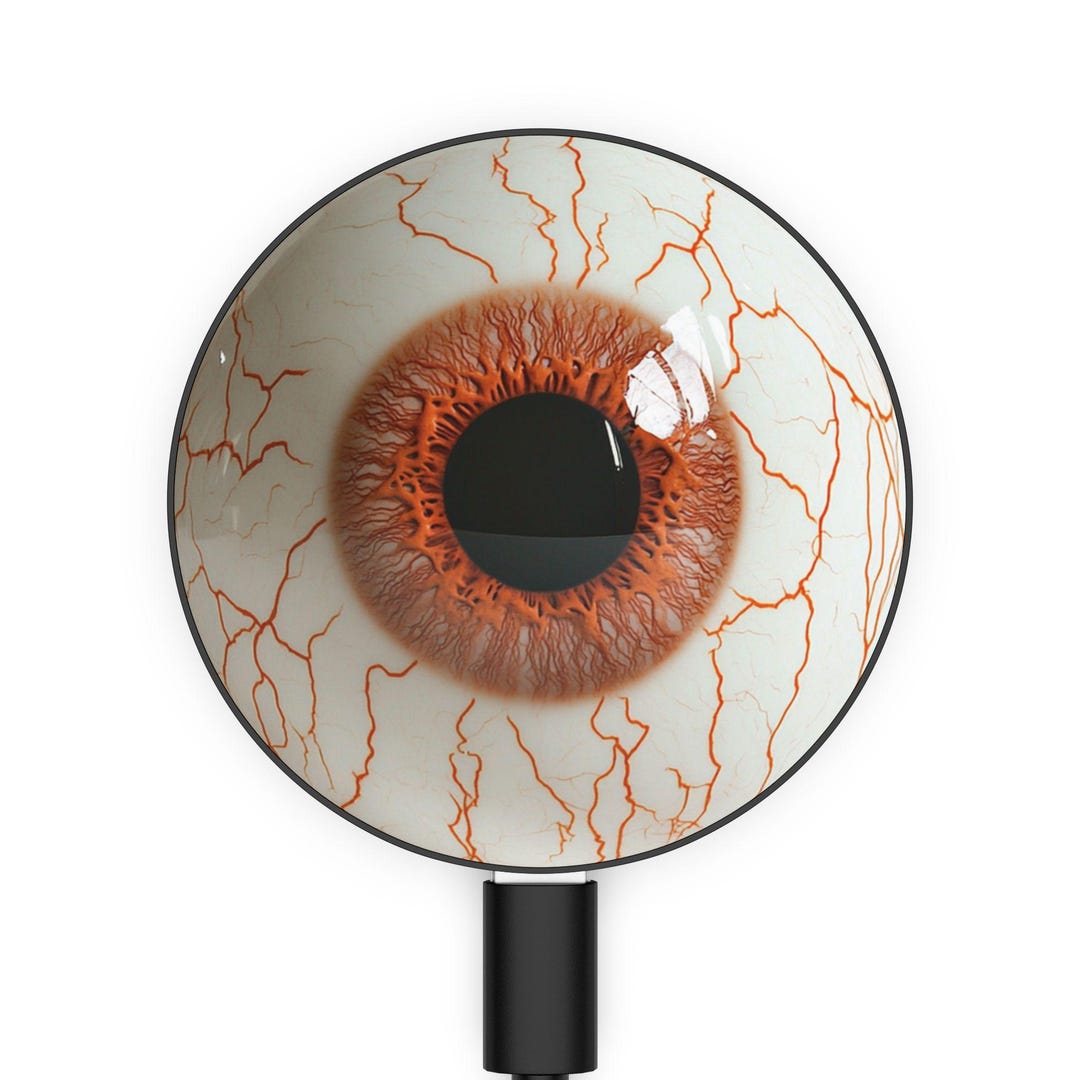 Magnetic Induction Charger Realistic Eye Wireless Charger Spooky ...