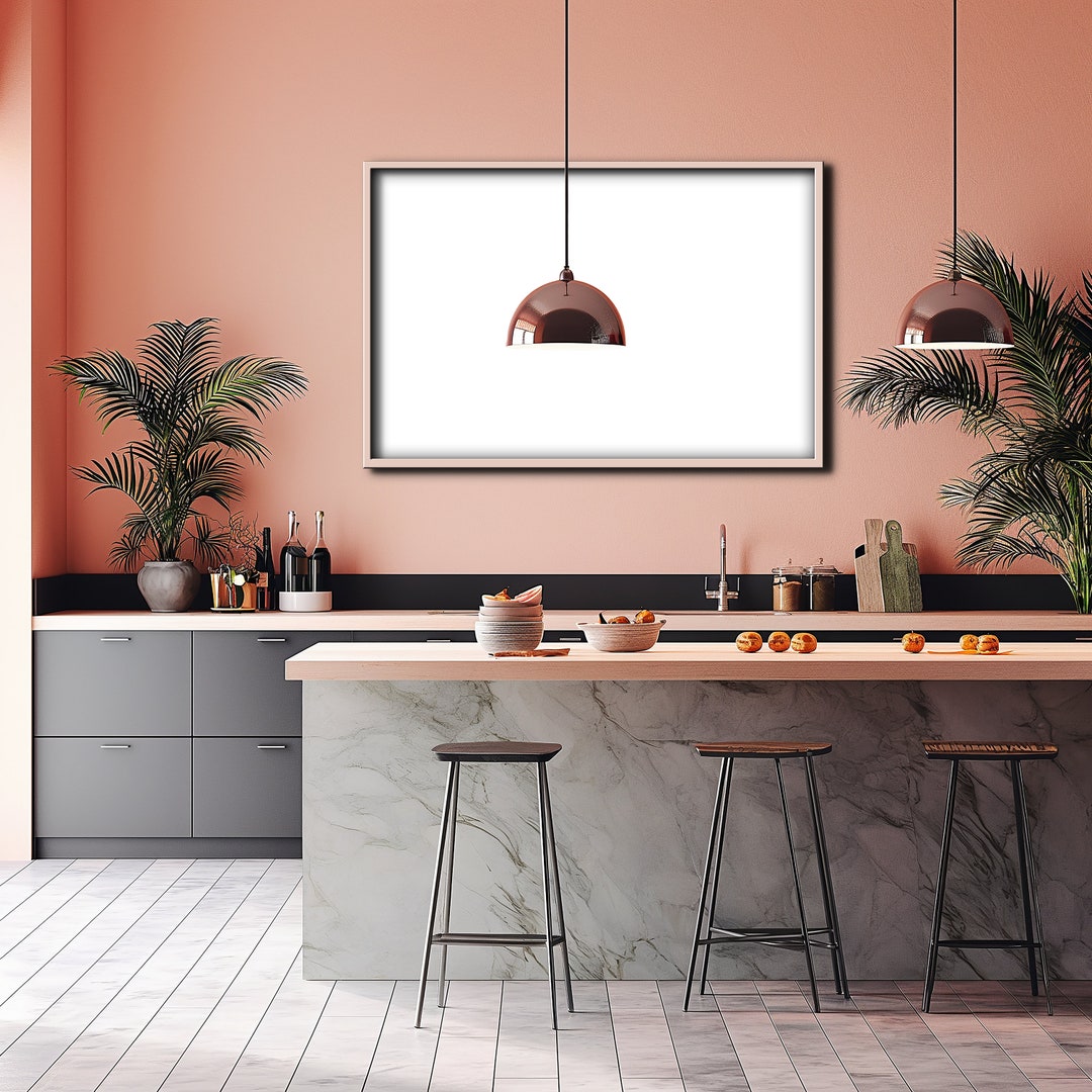 3x2 Horizontal Frame Mockup Color Changing Frame Mockup Picture Frame ...