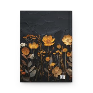 Personalized Floral Hardcover Notebook, Custom Diary, Unique Gift for ...