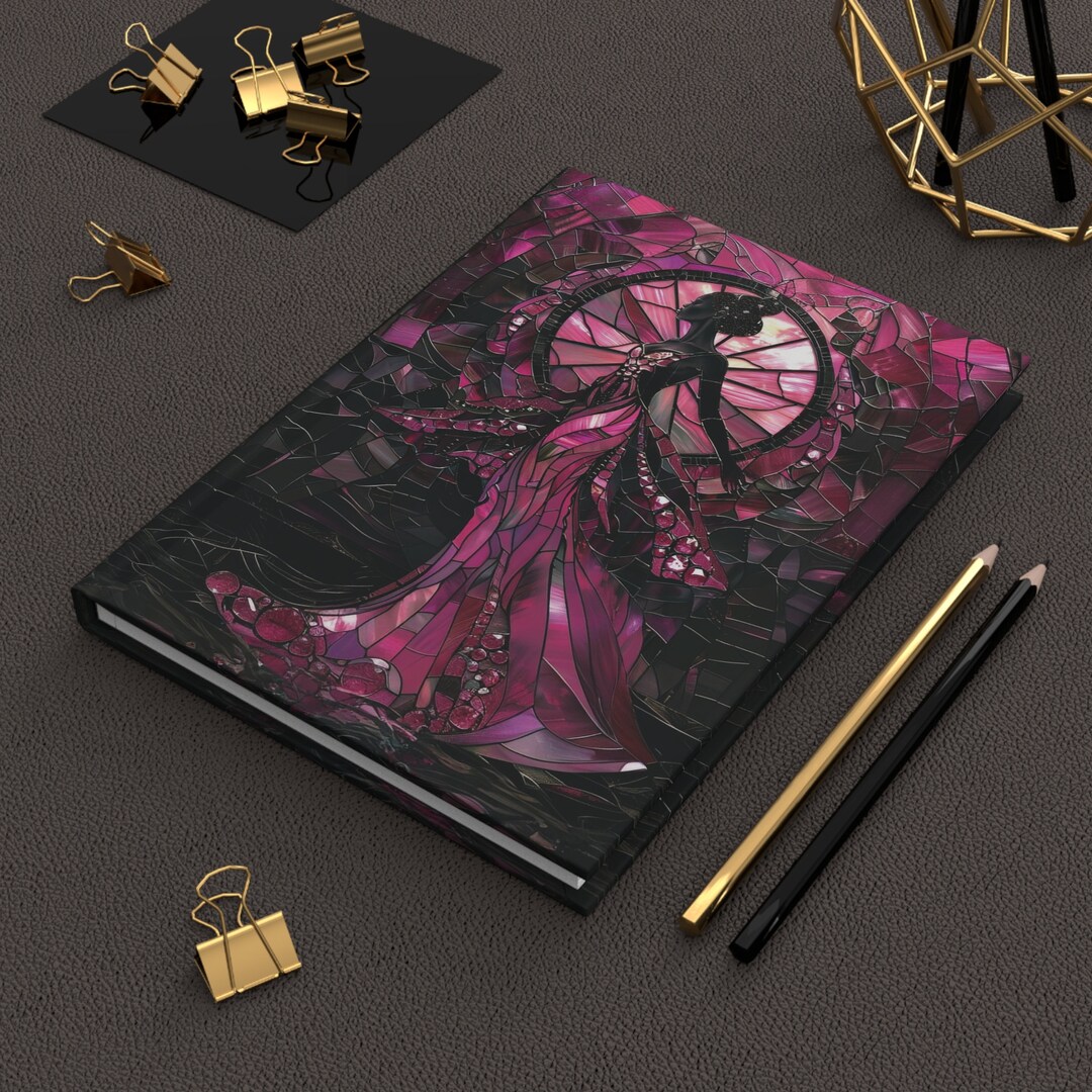 African American Princess Hardcover Journal, Artistic Writing Notebook ...