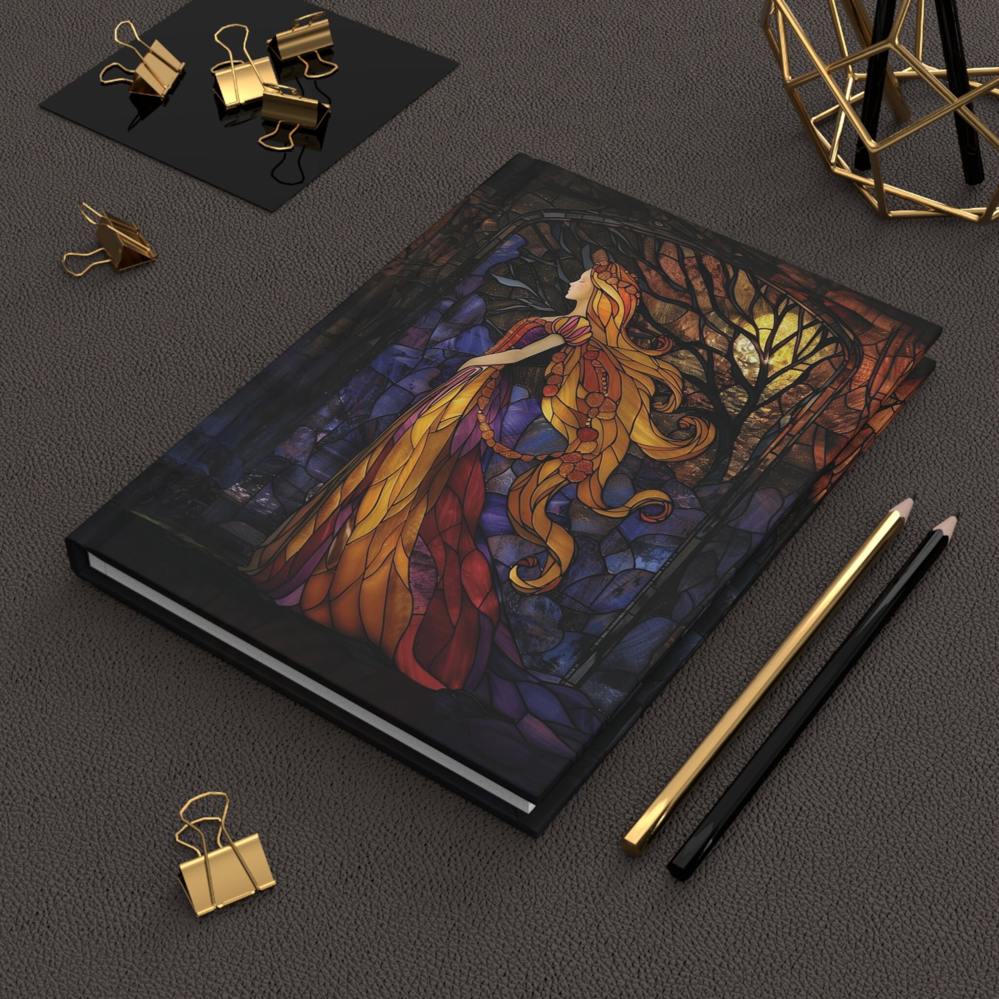 Stained Glass Princess Journal Vintage Romantic Inspired Art Diary for ...