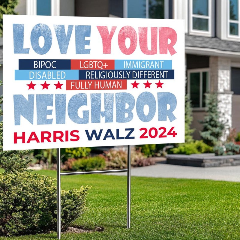 Harris Walz Sign - Etsy