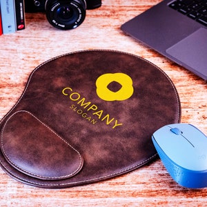 Custom Company Logo Engraved Mousepad, Corporate Gift, Business Gift ...