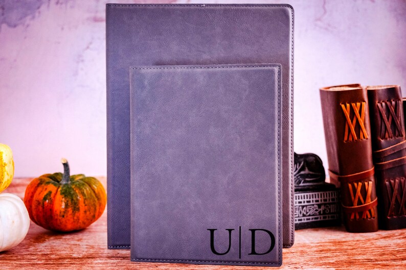 Company Logo Leather Padfolio, Custom Leather Portfolio, Personalized ...