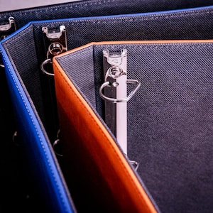 Airbnb Welcome Binder, 3-ring Leather Binder, Custom Engraved Binder ...