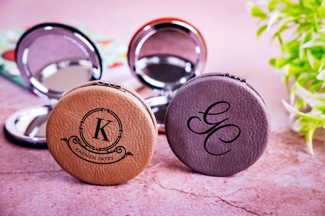 Personalized Compact Mirror, Custom Pocket Mirror, Custom Compact ...