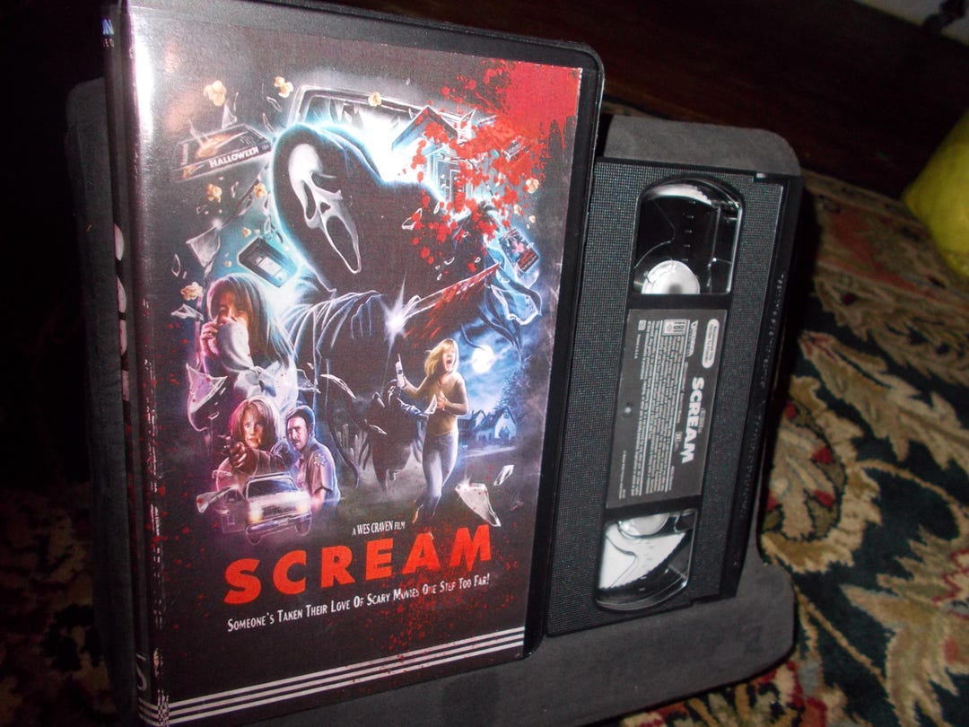 Scream Horror VHS Custom - Etsy