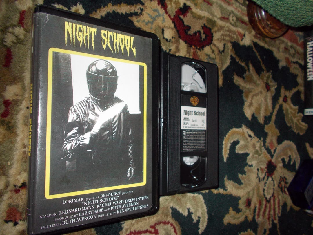 Night School Horror VHS Custom - Etsy