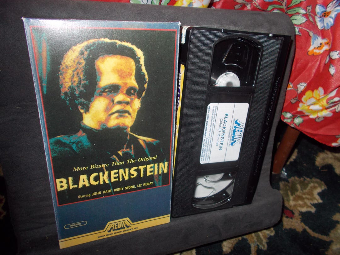 Blackenstein Horror VHS Custom - Etsy